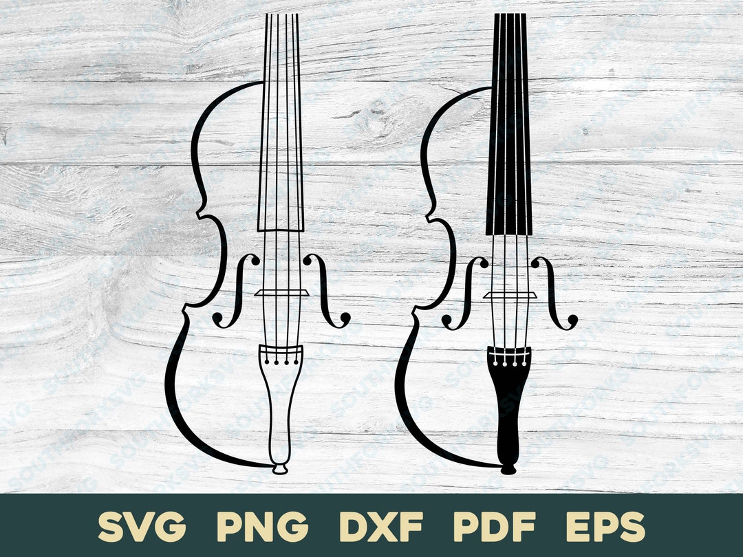 Violin Design Bundle | Svg Png Dxf Eps Pdf | Violinist Vector Graphic ...