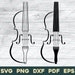 Violin Design Bundle | Svg Png Dxf Eps Pdf | Violinist Vector Graphic ...