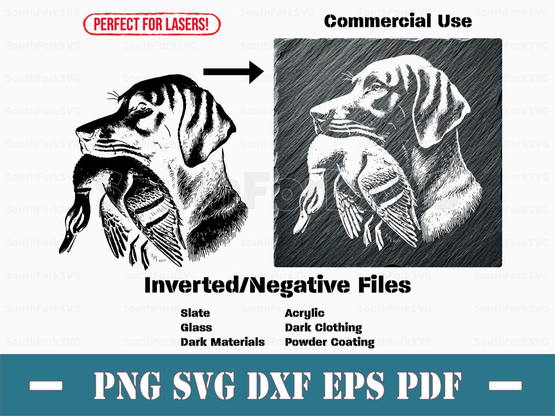 Inverted German Shorthaired Pointer GSP Duck Svg Png Dxf Eps Pdf ...