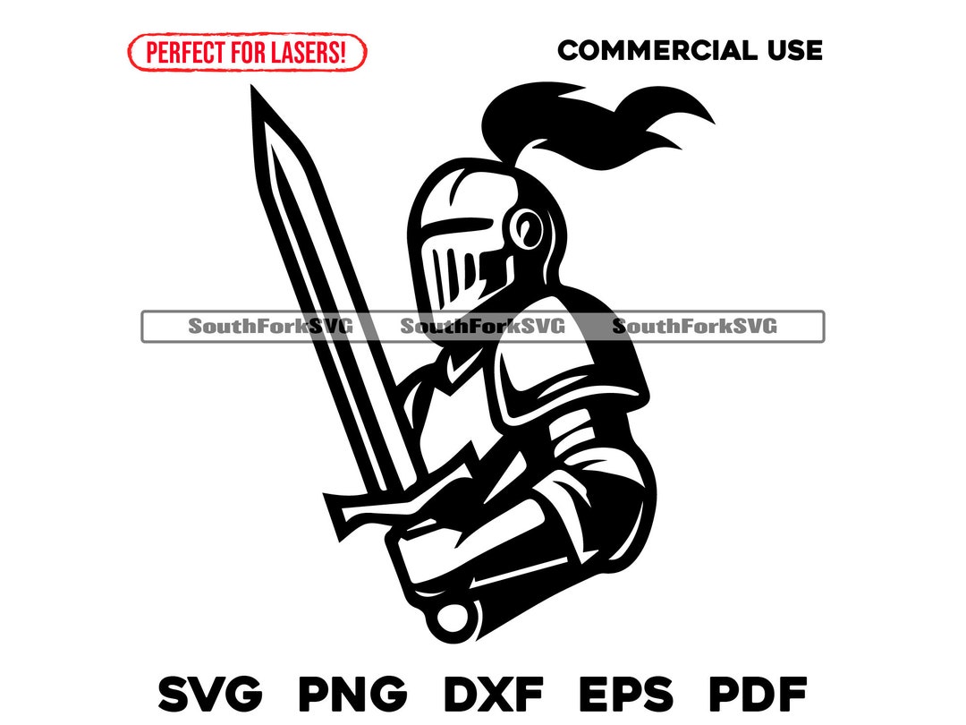 Knight Design Svg Png Dxf Eps Pdf Vector Graphics Design Cut Print Dye ...