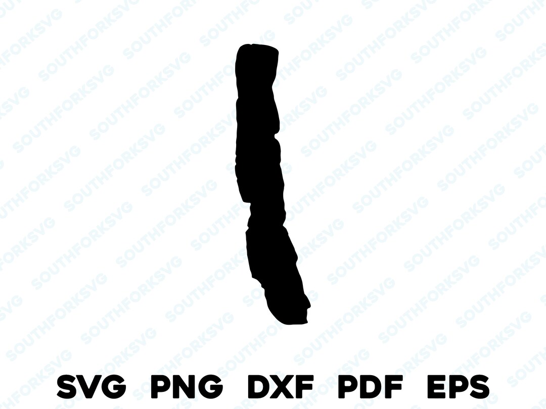 Waneta Lake New York Map Shape Silhouette Outline Svg Png Dxf - Etsy