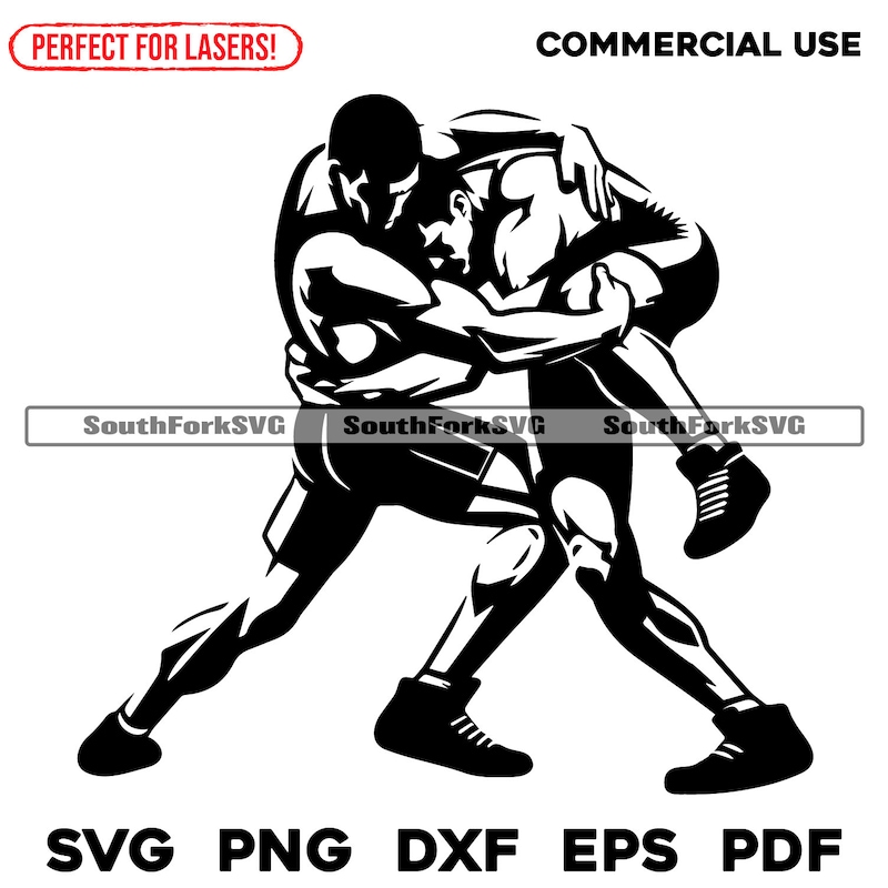 Wrestling Svg - Etsy