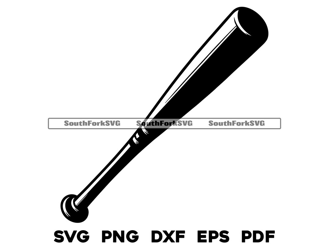 Baseball Bat Design Files | Svg Png Dxf Eps Pdf | Transparent Graphic ...