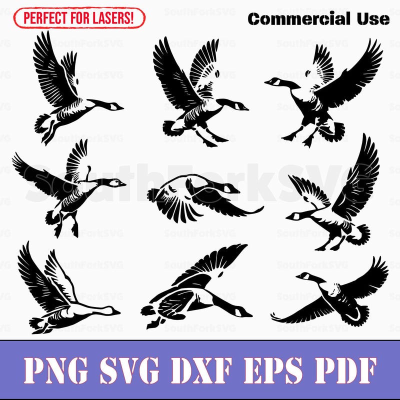 Metal Art Geese - Etsy