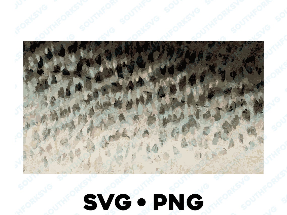 Sea Trout Skin Pattern Spotted Speckled Weakfish SVG PNG DXF - Etsy
