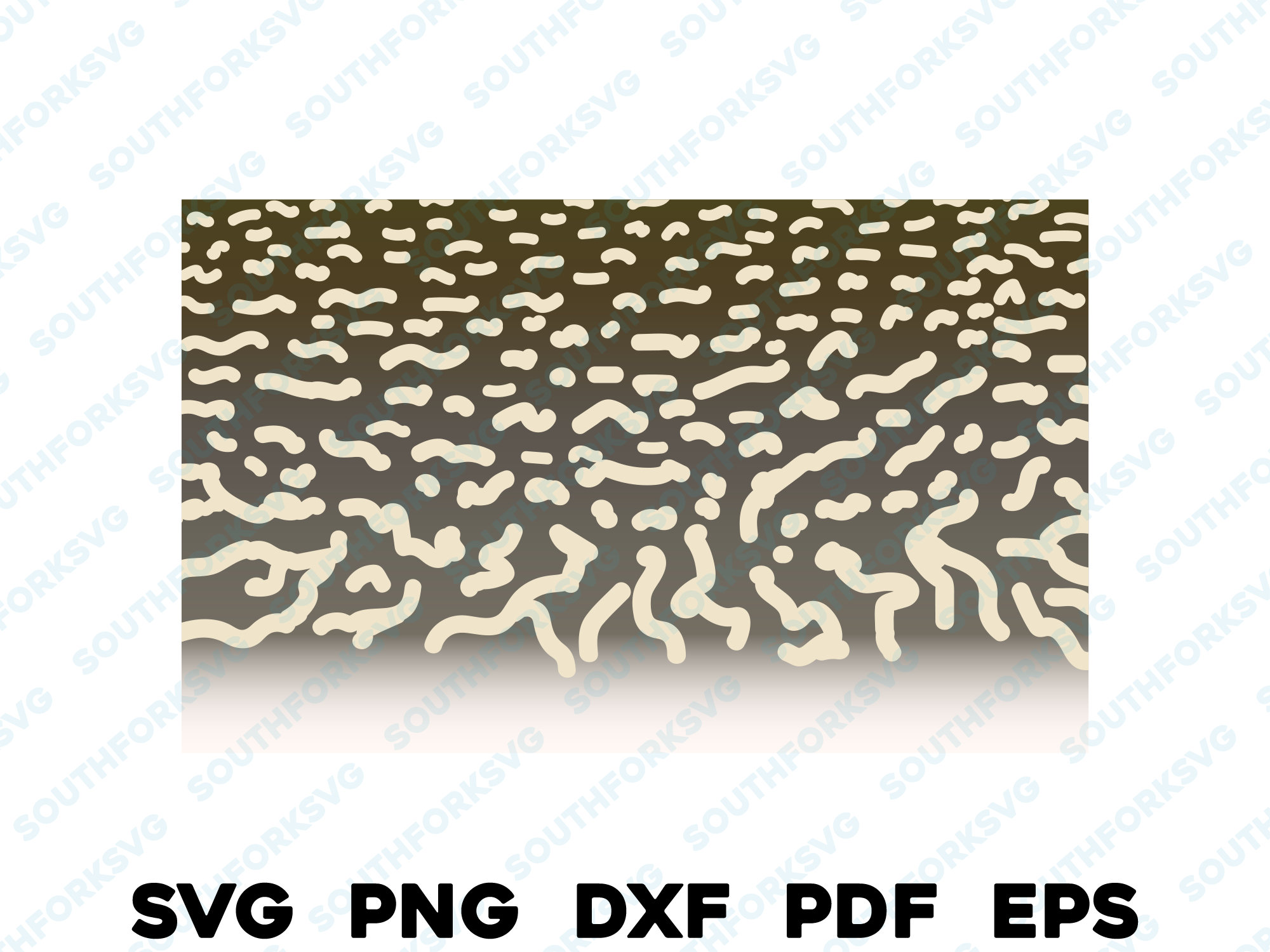 Northern Pike Skin Pattern Svg Png Dxf Eps Pdf Muskie - Etsy