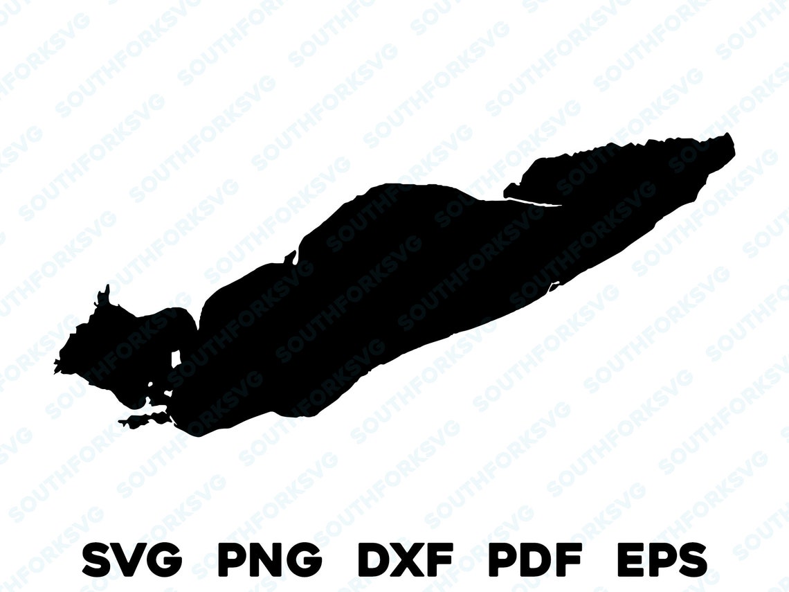All 5 Great Lakes Bundle Map Shape Silhouette Svg Png Dxf Pdf Eps ...