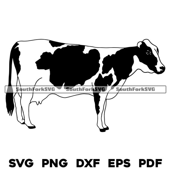 Holstein Cow Art - Etsy Canada