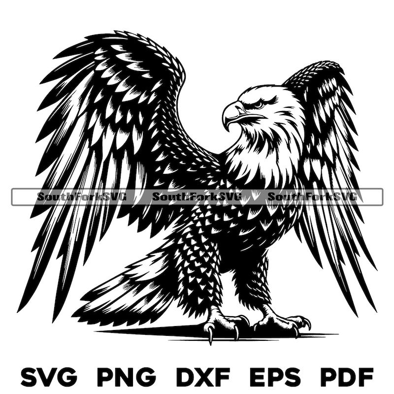 Golden Eagles Svg Design - Etsy UK