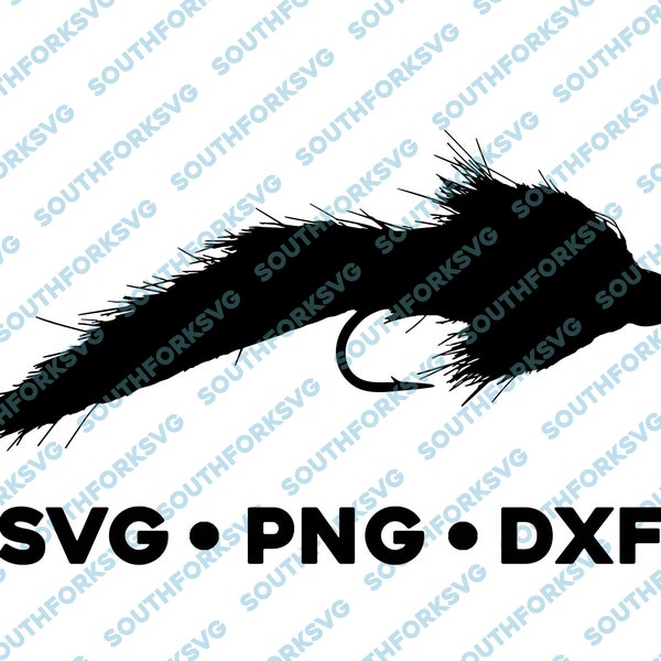 Fly Fishing Lure Vector - Etsy