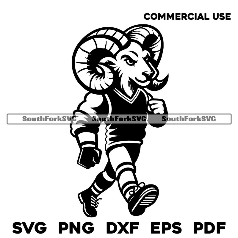 Rams School Svg - Etsy