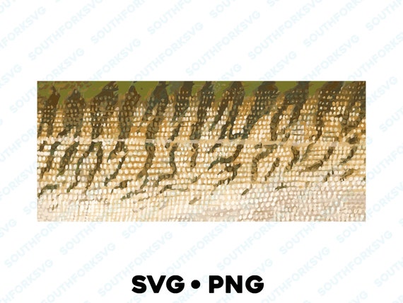Musky Muskie Muskellunge Pike Pickerel Skin Pattern SVG PNG - Etsy