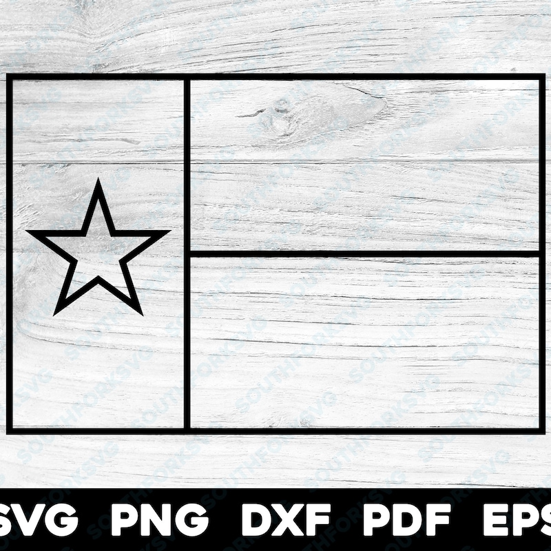 Flag Outline - Etsy