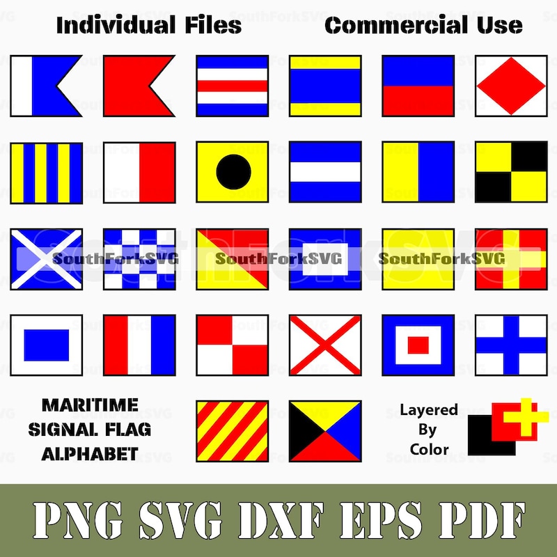 Signal Flag - Etsy