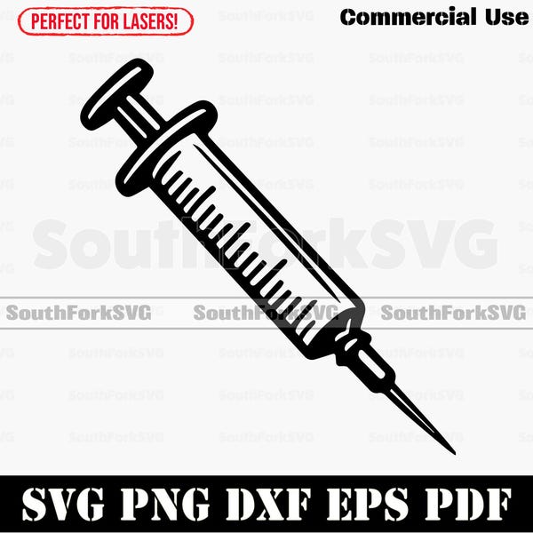 Syringe Clip Art - Etsy