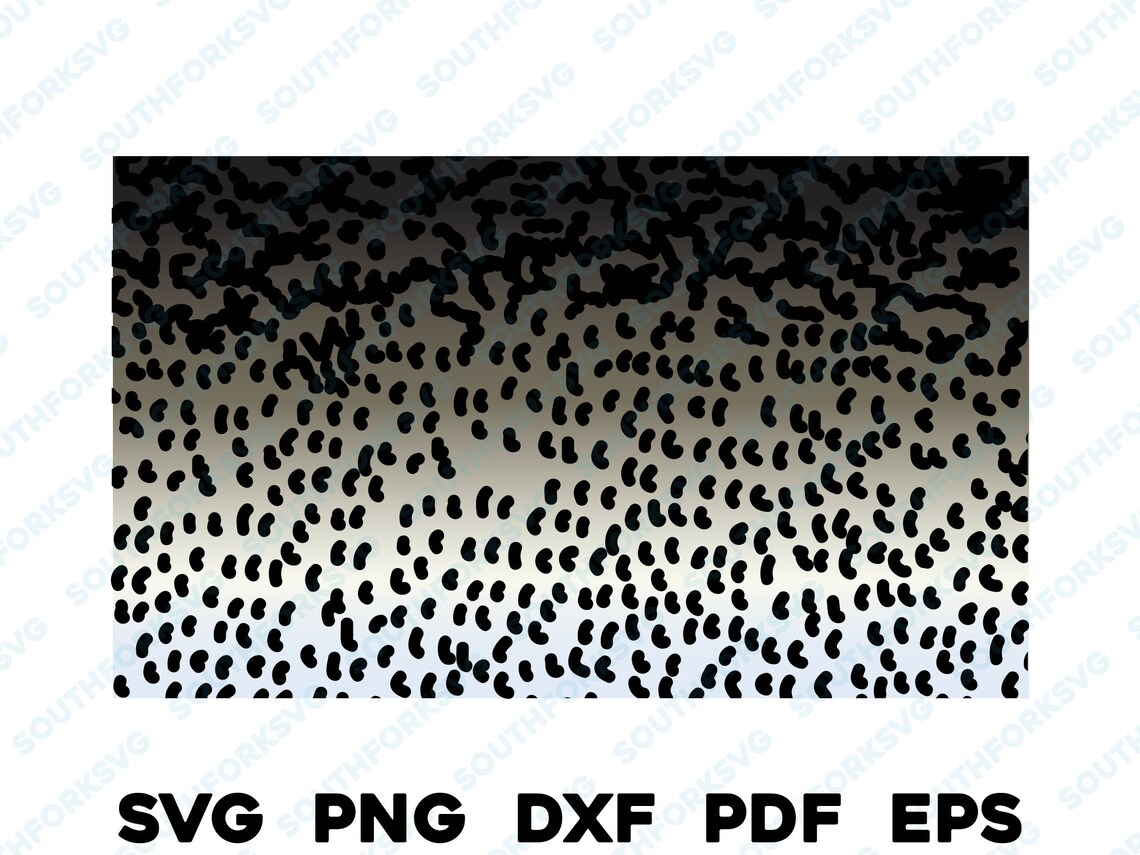 White Crappie Skin Pattern Svg Png Dxf Eps Pdf Trout Bass Pike - Etsy