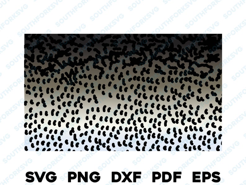 White Crappie Skin Pattern Svg Png Dxf Eps Pdf Trout Bass Pike - Etsy
