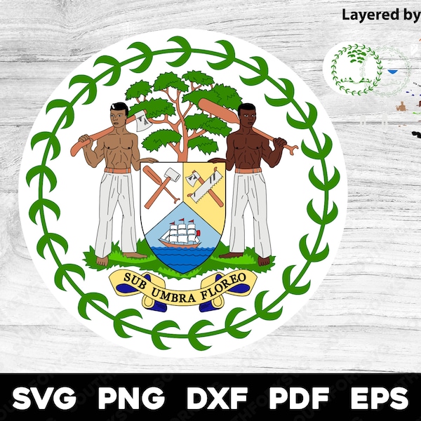 Belize Svg - Etsy