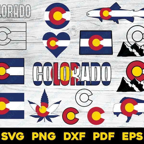 Colorado Svg - Etsy