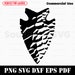 Arrowhead Svg Png Dxf Eps Pdf | Transparent Vector Graphic Design Cut ...