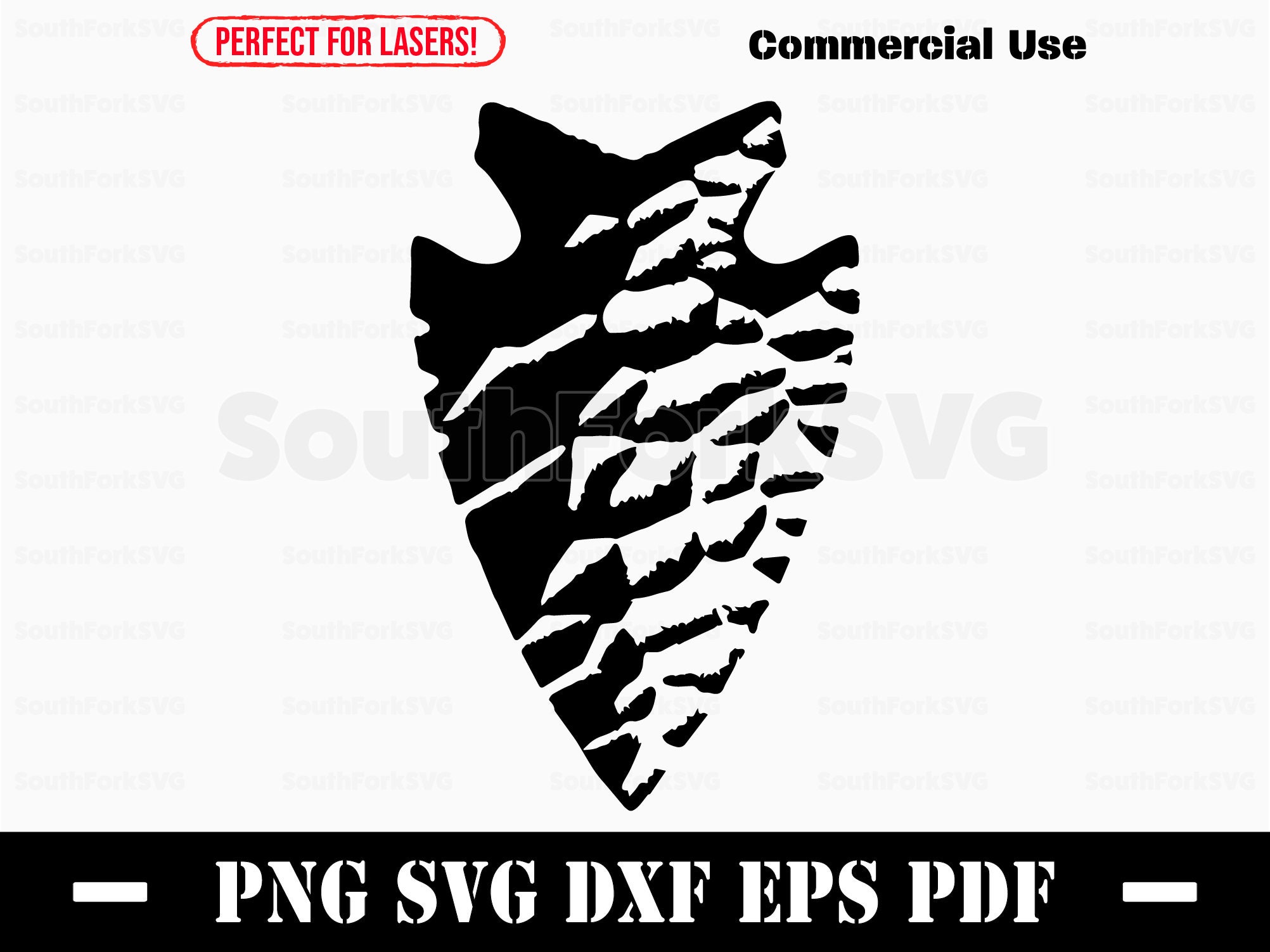 Arrowhead Svg Png Dxf Eps Pdf | Transparent Vector Graphic Design Cut ...