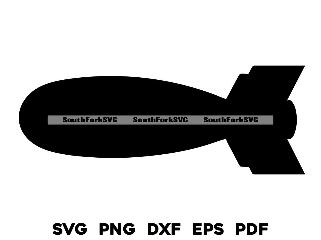Atomic Bomb Silhouette Svg Png Dxf Eps Pdf | Laser Engrave Cut Print ...