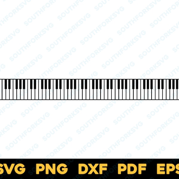 Piano Svg - Etsy
