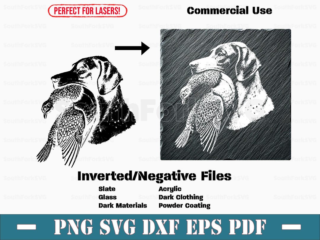 Inverted German Shorthaired Pointer GSP Grouse Svg Png Dxf Eps Pdf ...
