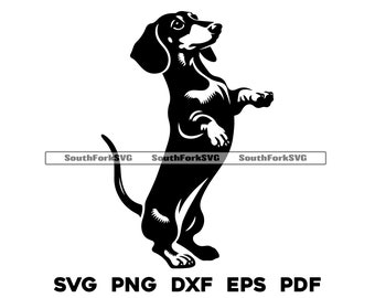 Dachshund Heart SVG PNG, Dog Svg, Weiner Dog Svg, SVG Files for Cricut ...