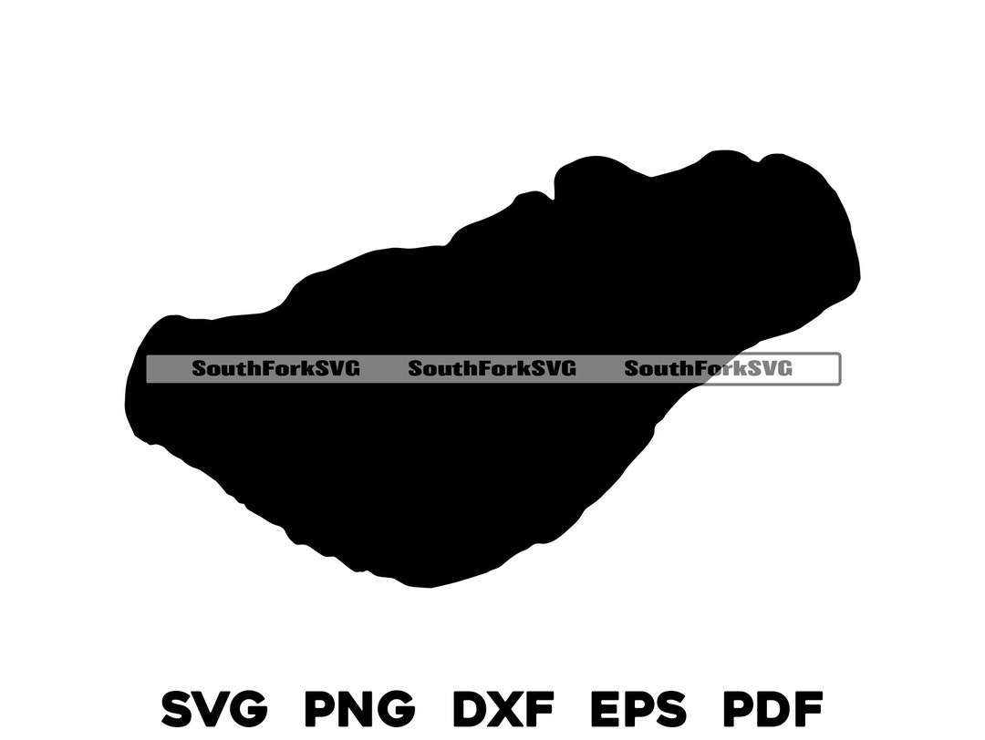 Fish Hook Lake Minnesota Map Shape Outline Silhouette Svg Png Dxf Pdf ...