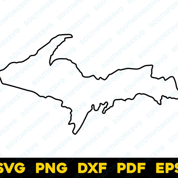 Upper Peninsula Svg Files - Etsy