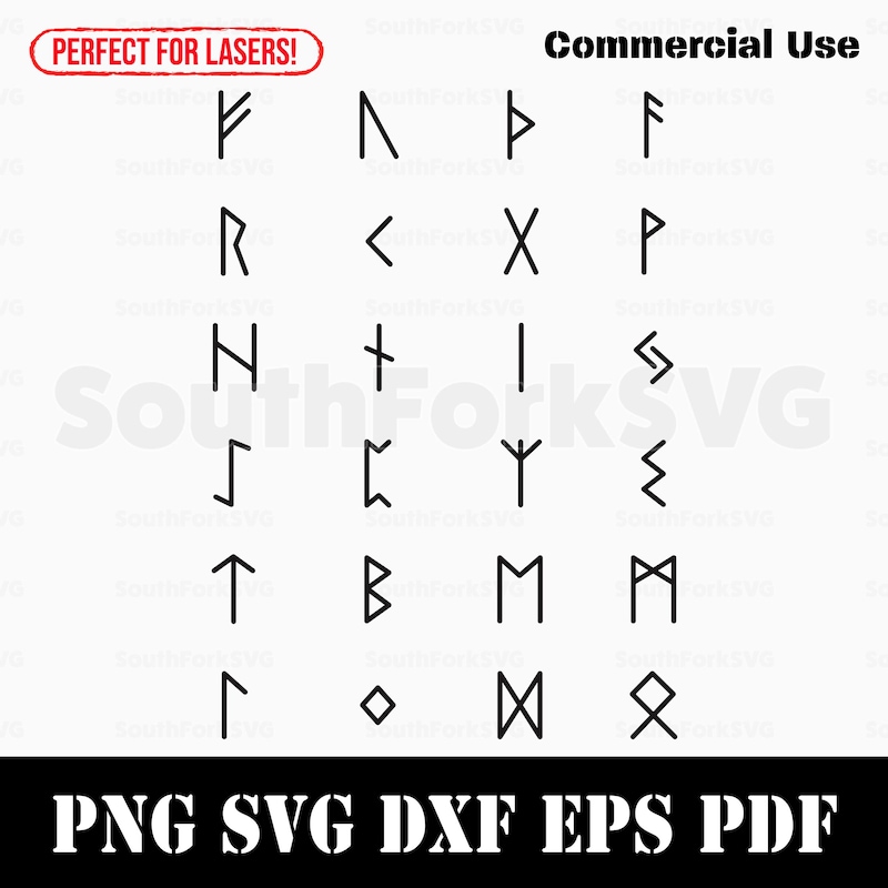 Elder Futhark Runes - Etsy