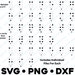 Braille Alphabet Svg, Braille Letters Svg, Braille Numbers Svg. Vector ...
