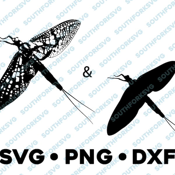 Mayfly Svg - Etsy