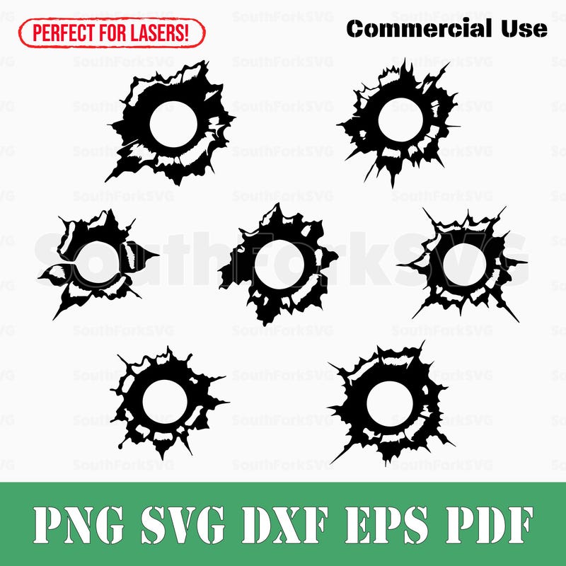Bullet Svg - Etsy