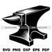 Anvil Design Files | Svg Png Dxf Eps Pdf | Vector Graphic Cut File ...
