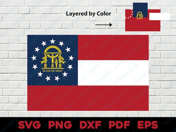 Current Georgia Flag