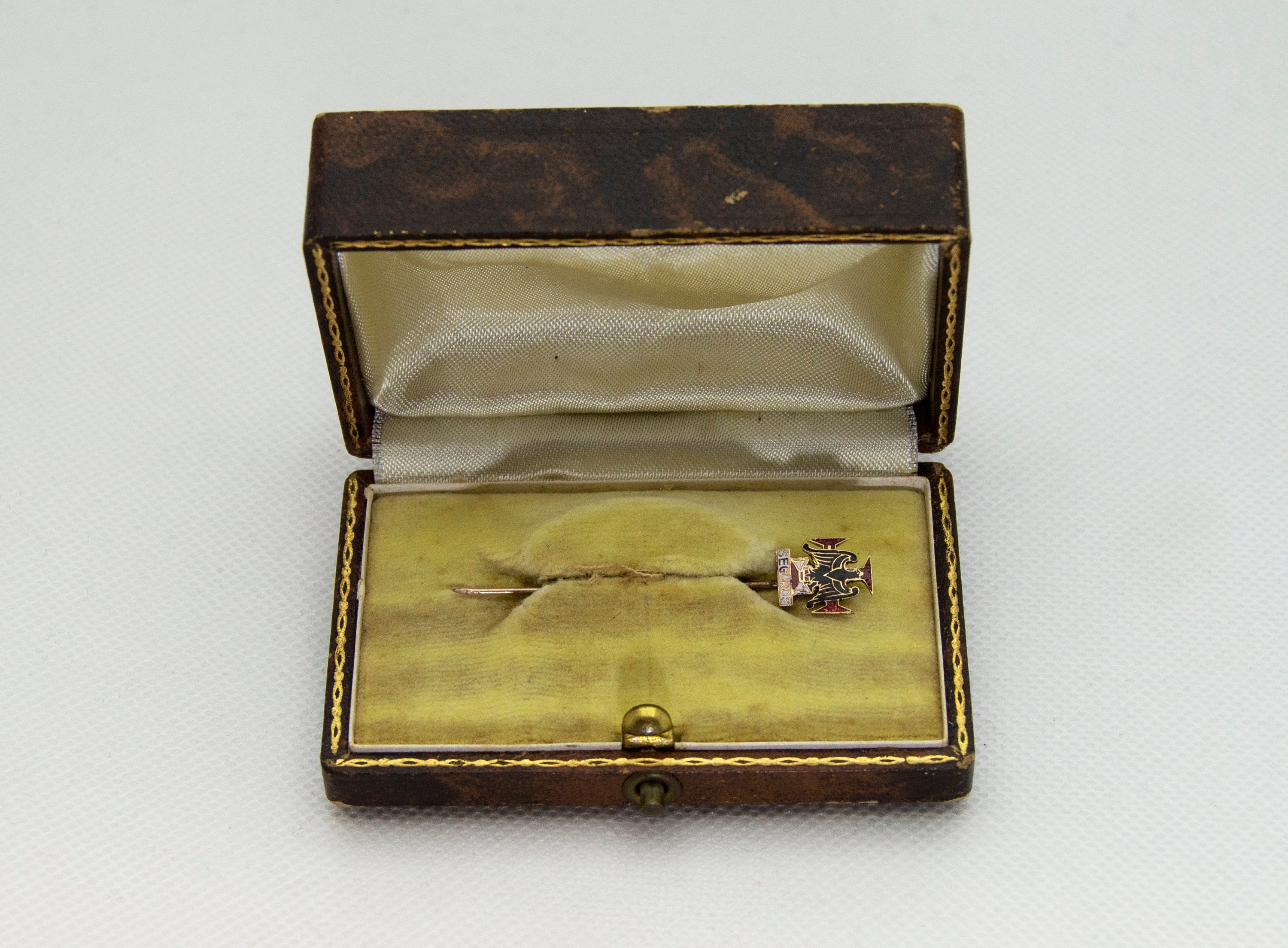 Vintage Brooch and Tie Pin. Two Boxes With Brooch and a Pin. - Etsy