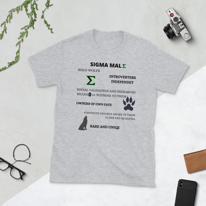 Sigma Male T-shirt, Sigma Male T-shirt, Boyfriend Gift T-shirt, Alpha ...