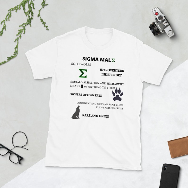 Sigma Male T-shirt, Sigma Male T-shirt, Boyfriend Gift T-shirt, Alpha ...
