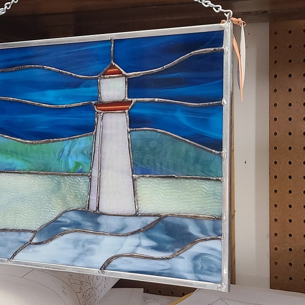 Stained Glass Lighthouse - Etsy