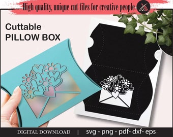 Flower Box Svg | Etsy