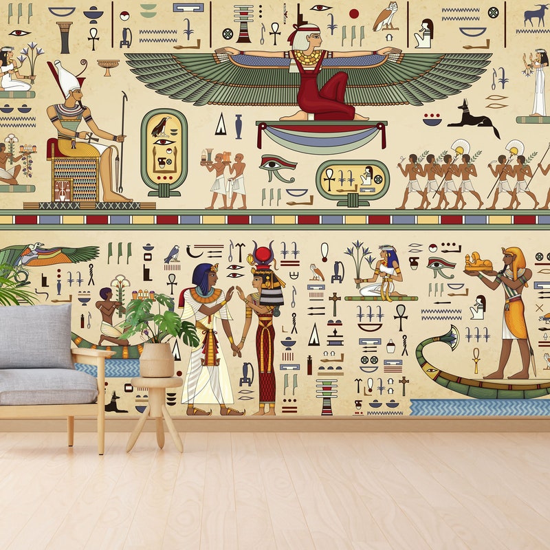 Egyptian Wall Decal - Etsy