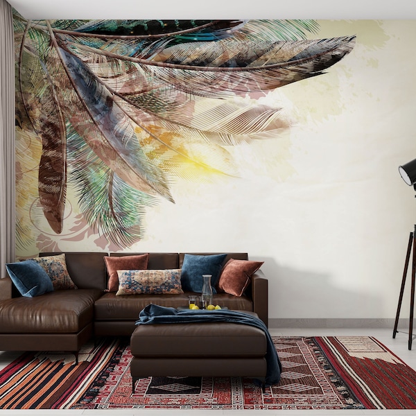 Bohemian Mural - Etsy
