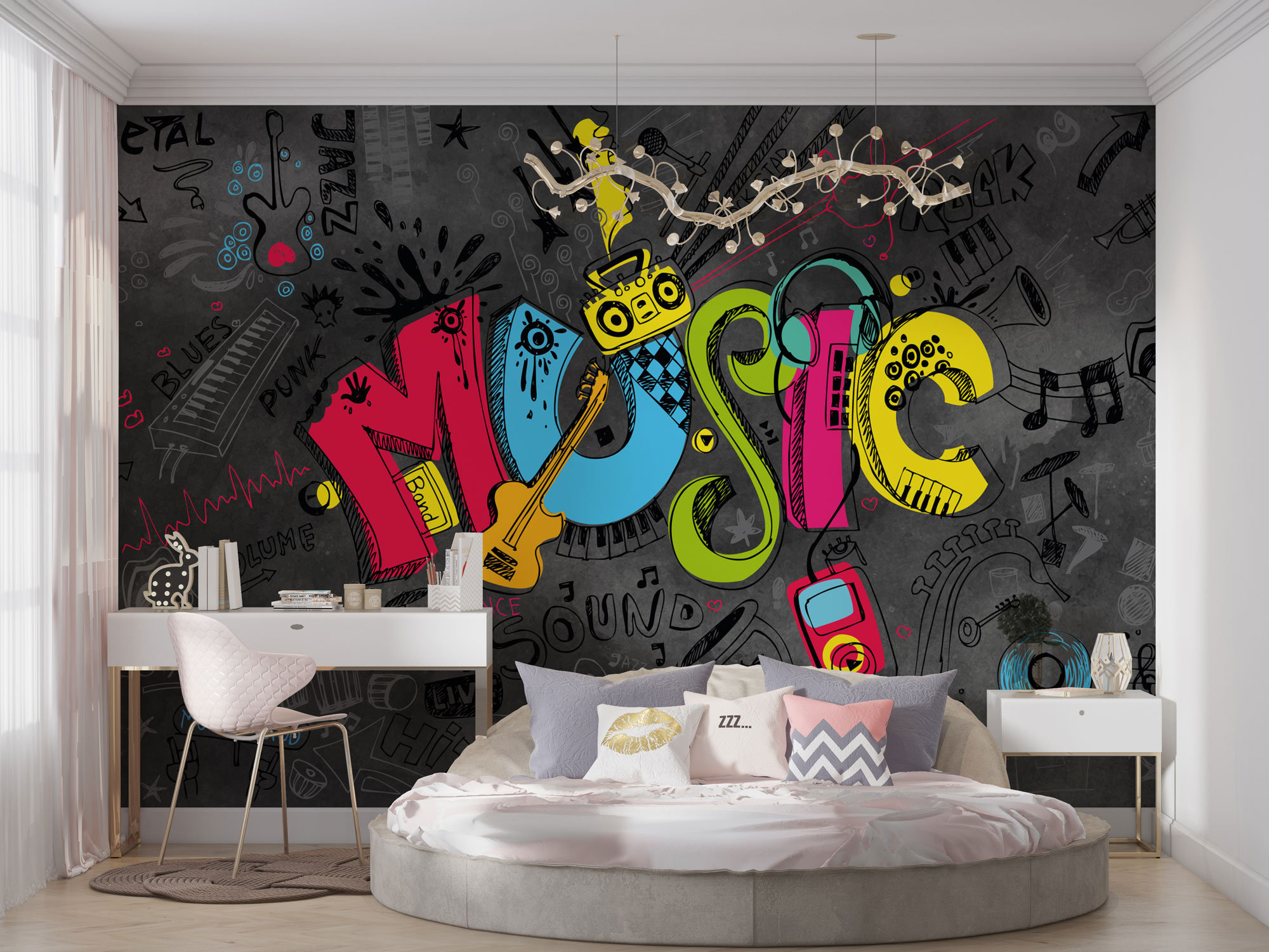 Graffiti Art Wallpaper Music