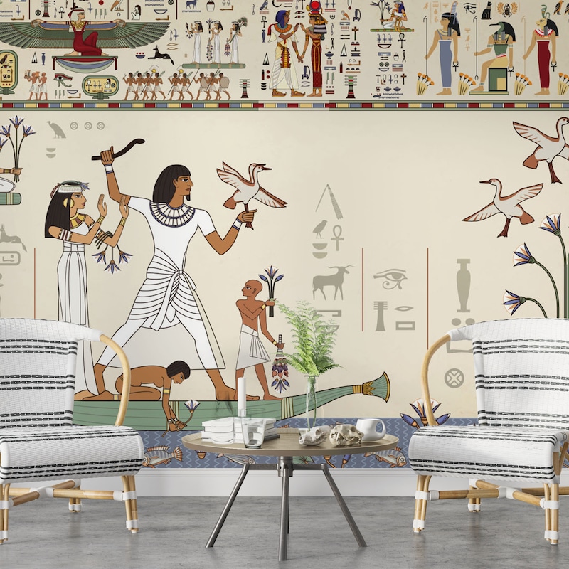 Art Deco Egyptian - Etsy