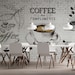 Elegant Customizable Cafe Poster French Style Cafe Mural - Etsy