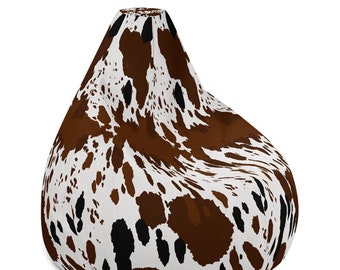 Bean Bag Cow Print - Etsy