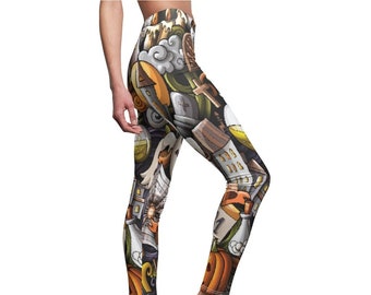 Comic Yoga Pants - Etsy