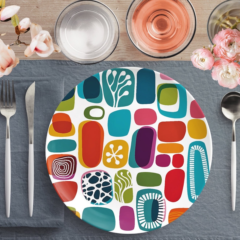 Retro Dinnerware - Etsy